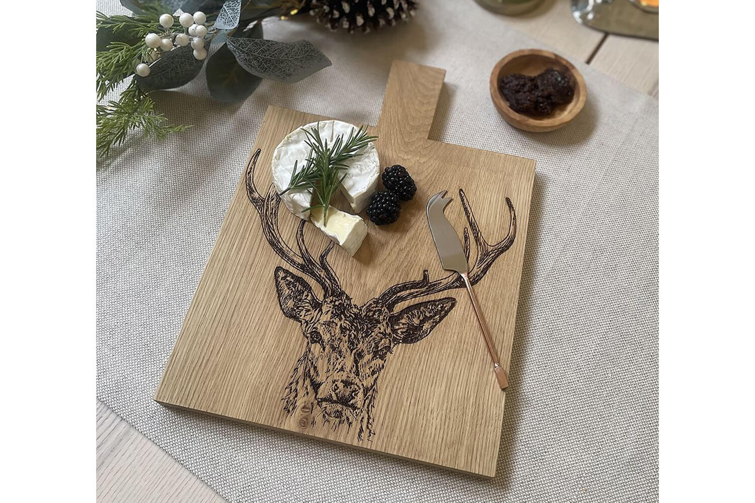 Planche de service Selbrae House 35 x 25 cm motif cerf