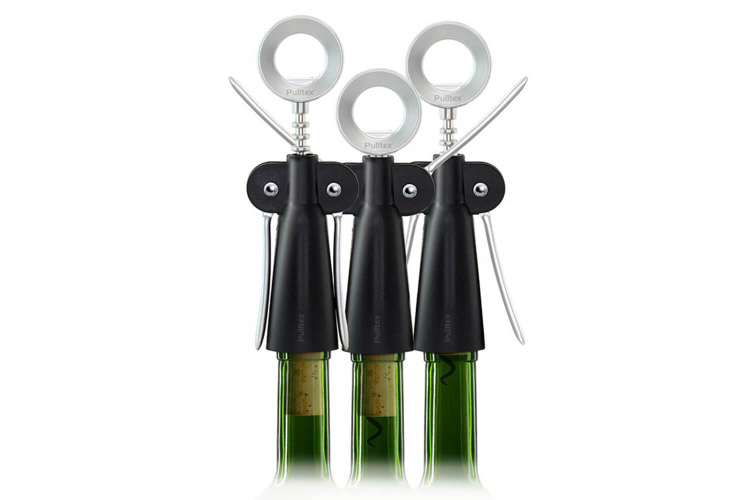 Pulltex Tire-bouchon à leviers VinOline noir