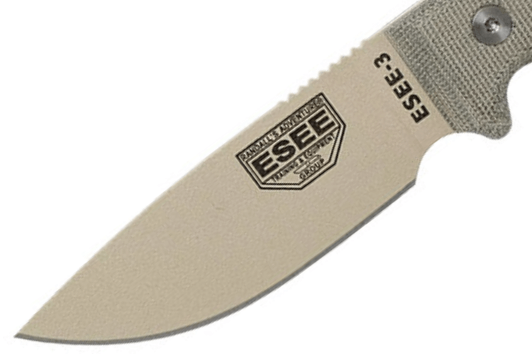 Esee 3 ESEE-3PM-DT - Couteau de survie avec étui