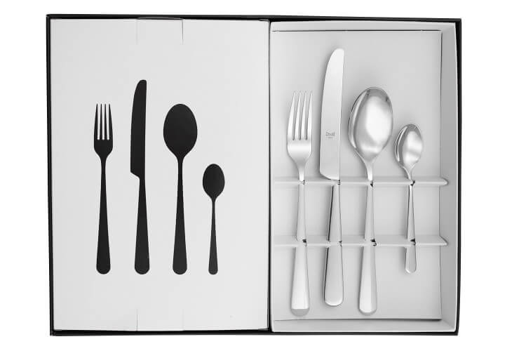 Mepra Stoccolma - Set 24 couverts en acier inox 18/10