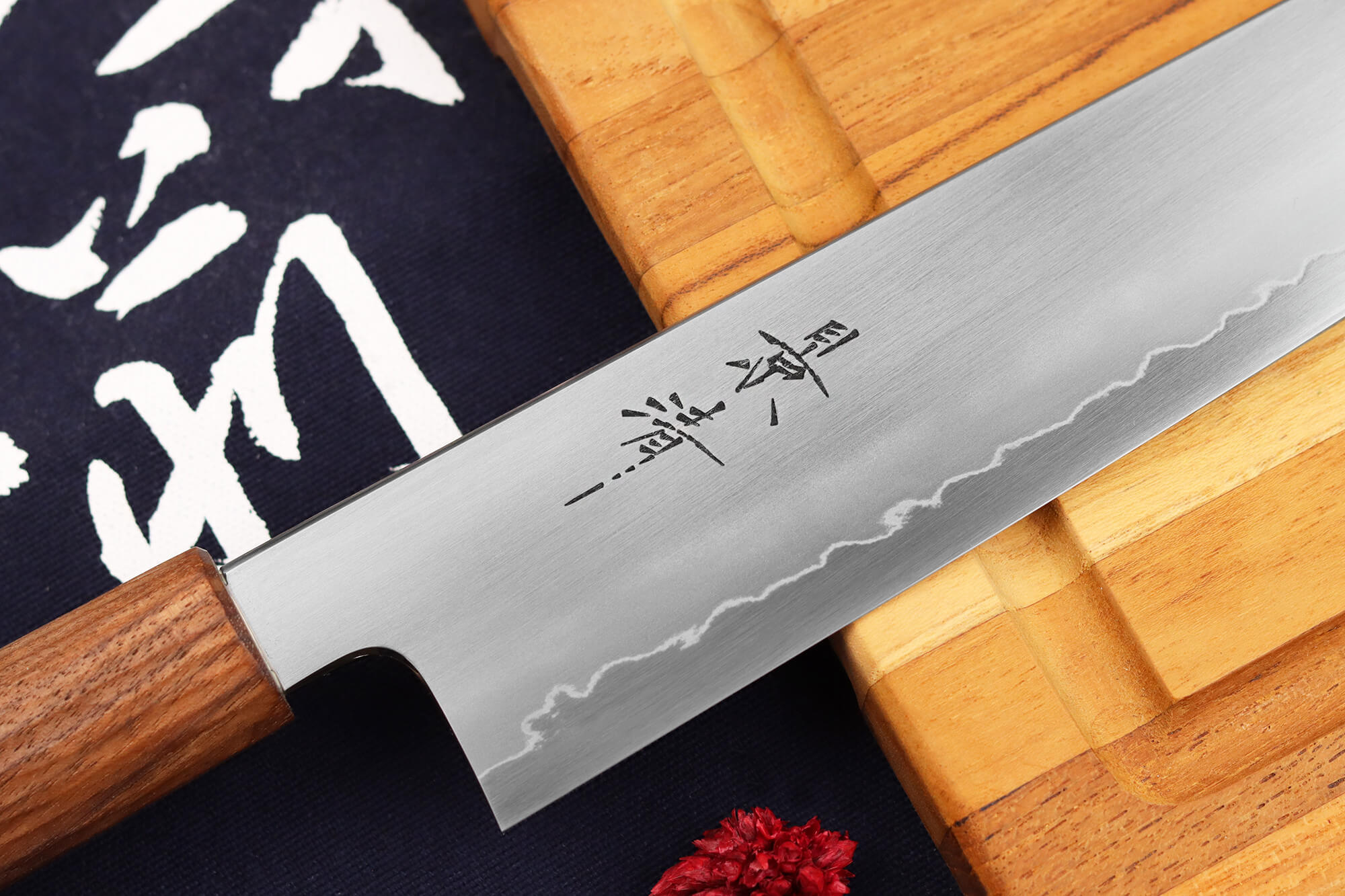 Couteau kiritsuke artisanal japonais Kagekiyo Tedukuri