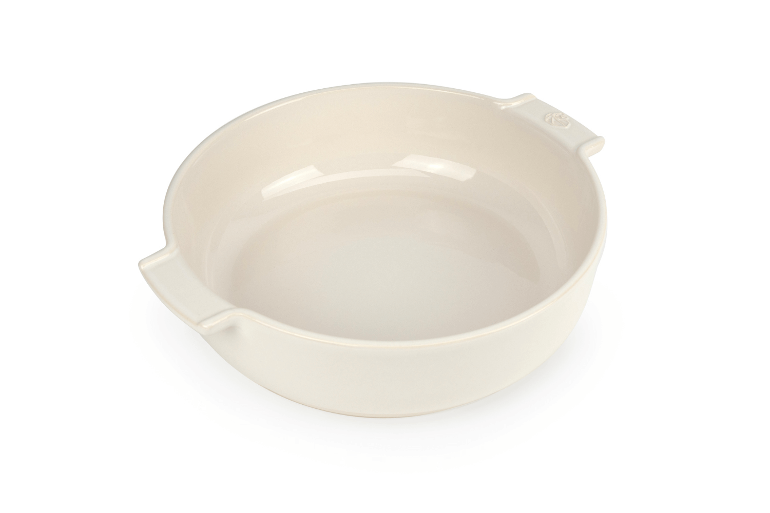 Peugeot Appolia - Plat à four rond en céramique écru