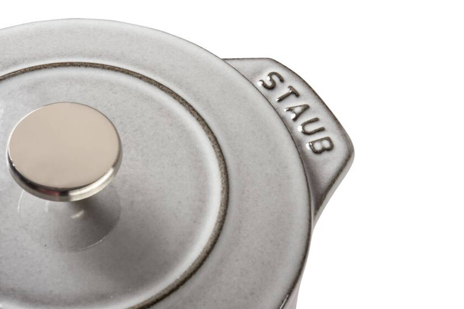 Cocotte en fonte spéciale riz Staub Gohan gris graphite