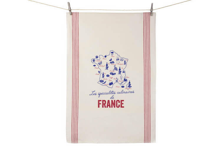 Torchon de cuisine Tissage de l'Ouest cuisine française