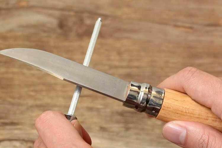 Opinel - Mini fusil à aiguiser en inox 7,5cm
