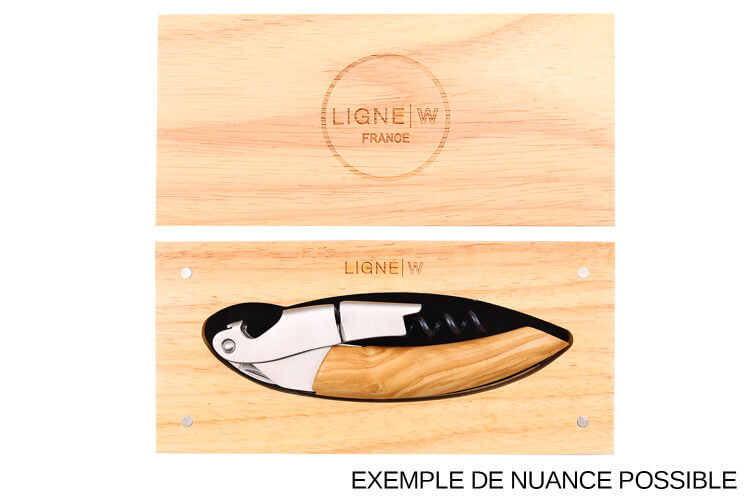 Tire bouchon en bois d'olivier Ligne W Signature