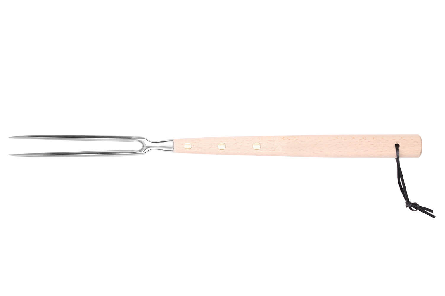 Fourchette à viande barbecue Au Nain 48cm en hêtre