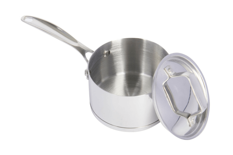 MasterClass - Mini casserole inox 8,5cm + couvercle
