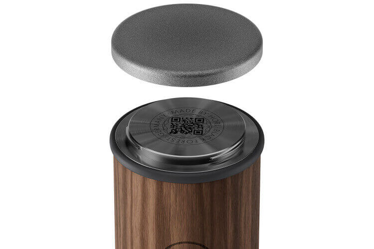 Aiguiseur HORL® 3 en noyer avec support magnétique