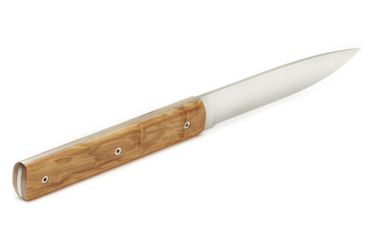 Perceval 9.47 Olivier - Couteau de table artisanal