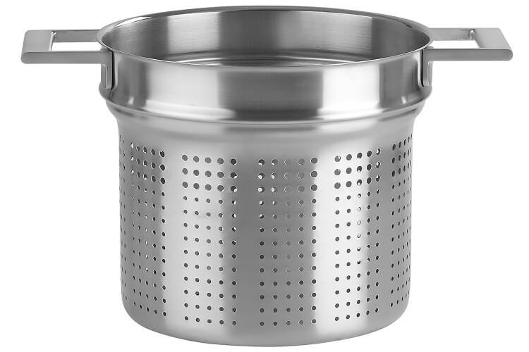 Cuit pâtes Cristel inox 18/10 Strate Fixe 22cm
