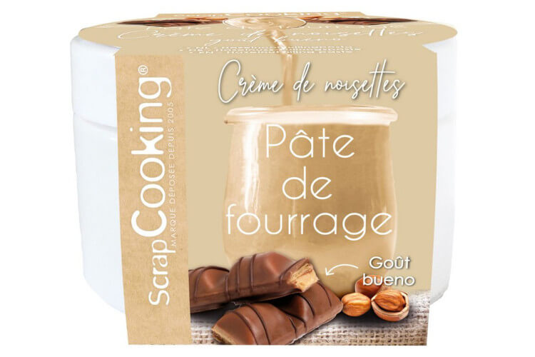 Crème Bueno noisette à fourrer Scrapcooking 200g