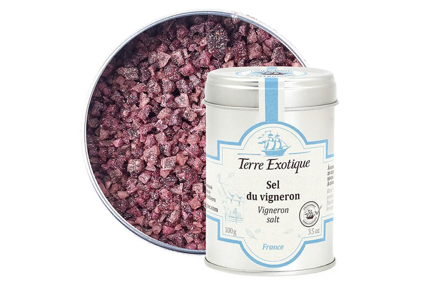 Sel du Vigneron Terre Exotique 100g - Sel aromatisé