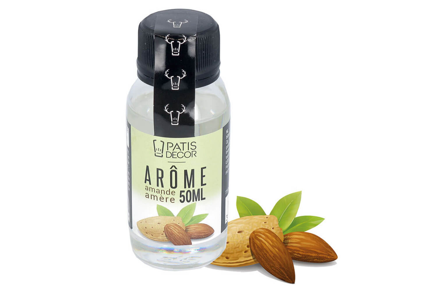 Arôme alimentaire naturel Patisdécor amande amère 50ml