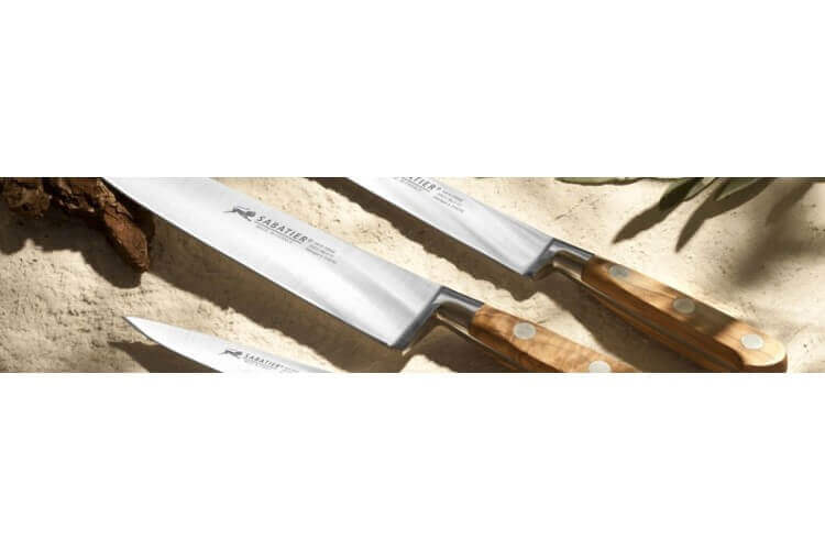 Couteau cuisine Sabatier chef 20cm Provencao olivier