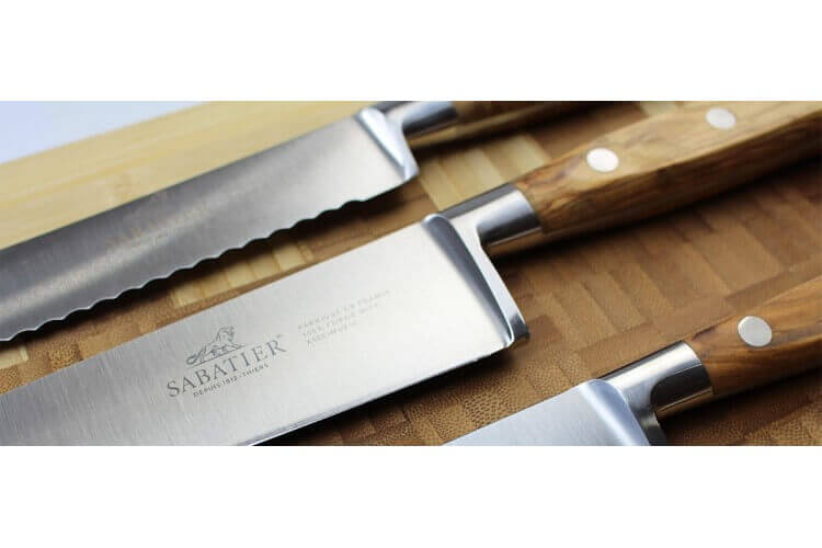 Couteau cuisine Sabatier chef 20cm Provencao olivier