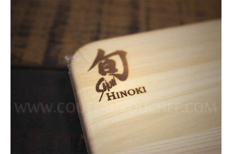 Planche de découpe KAI bois Hinoki | 27.5x21.5cm