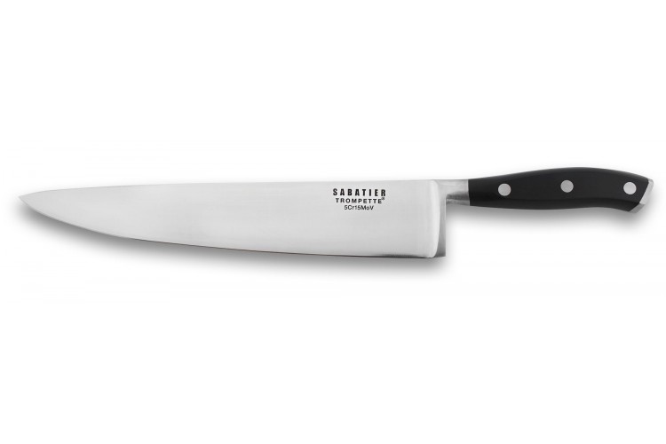 Sabatier Trompette - Couteau de chef 25cm Vulcano rivets