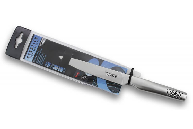 Couteau Sabatier Trompette universel Tout Inox 13cm