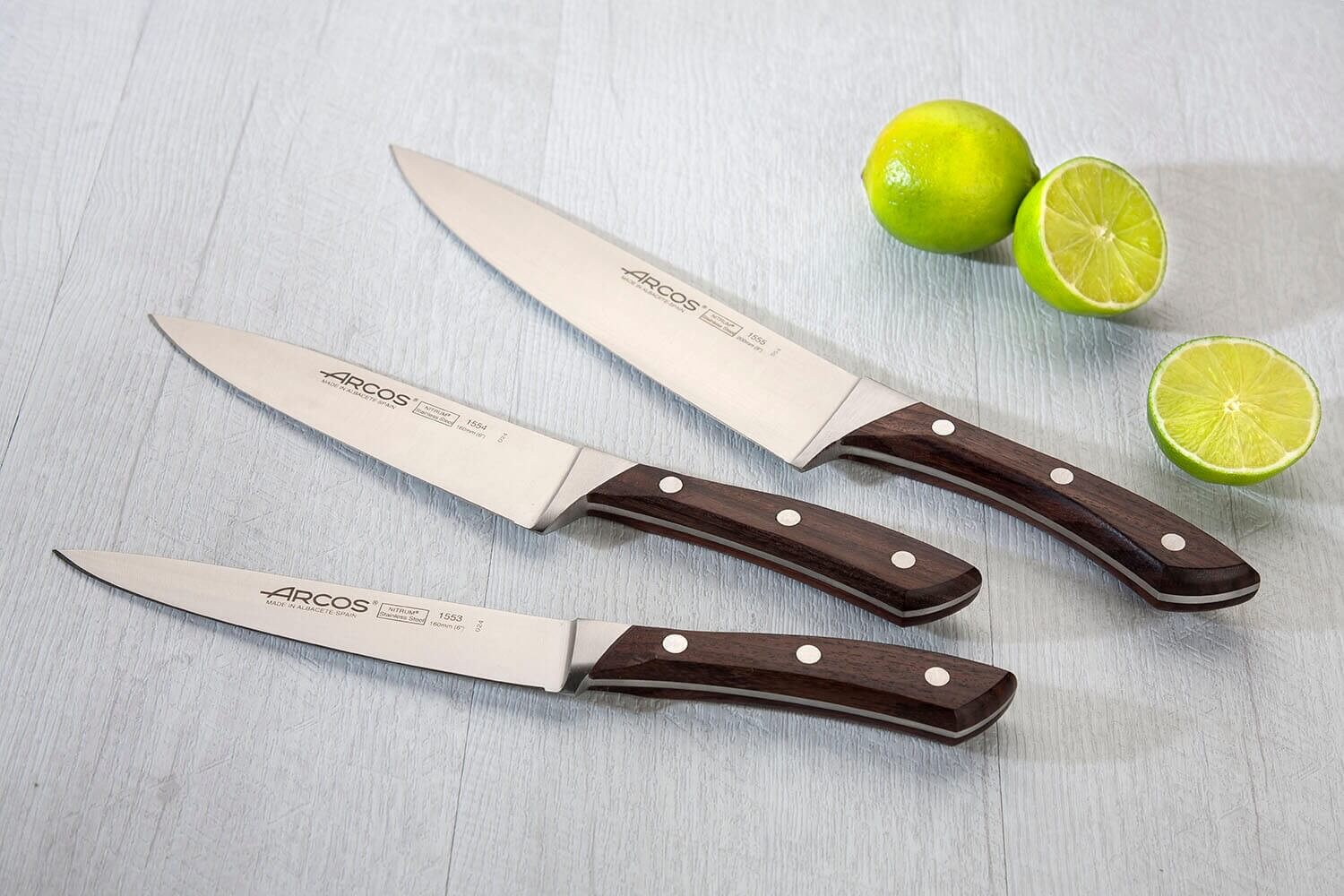 Arcos Natura couteau d'office 10cm forgé palissandre