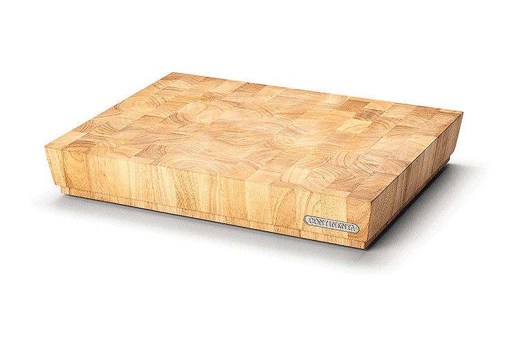 Billot de cuisine en bois d'hévéa Continenta