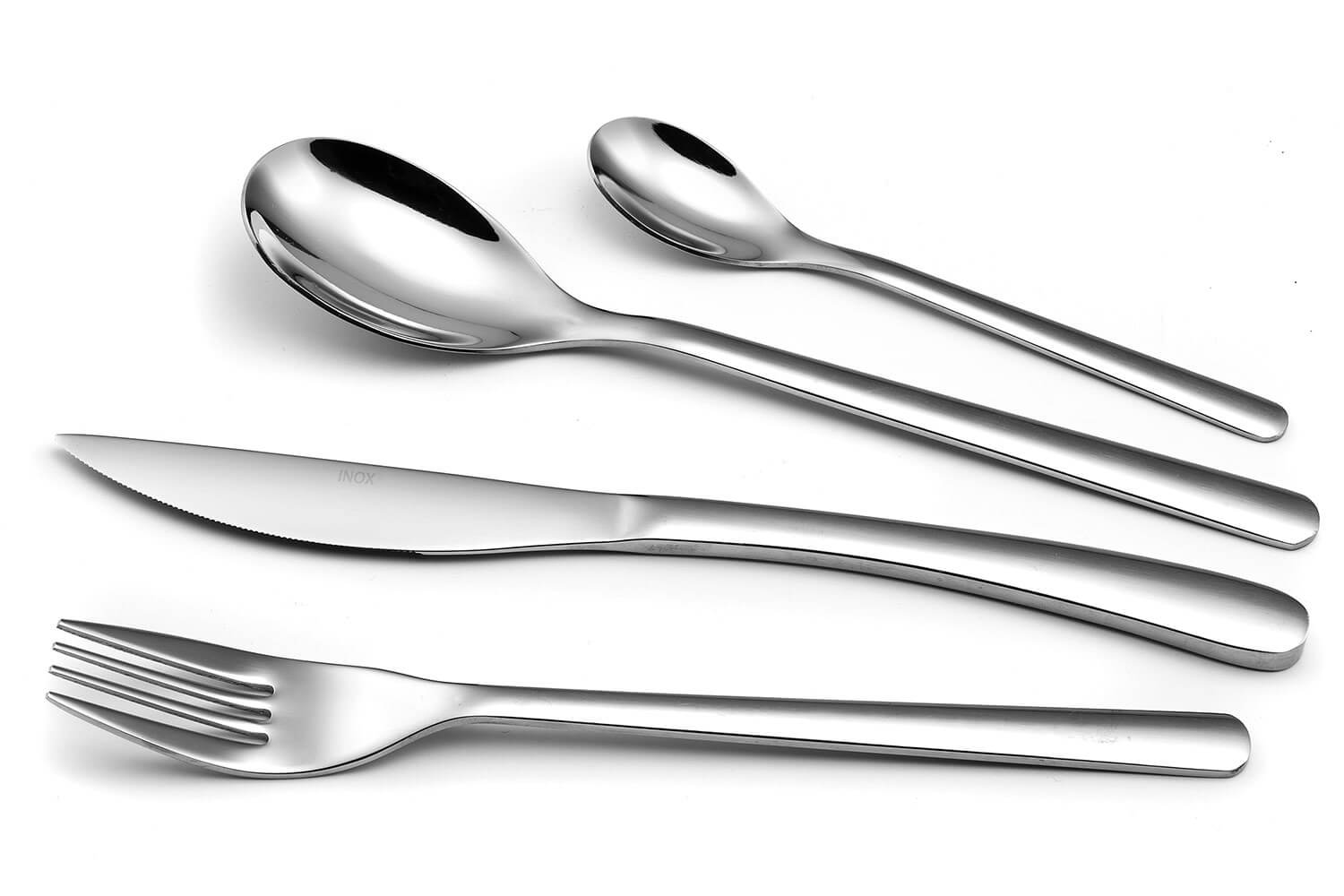 Ménagère 24 pièces Amefa Simple tout inox