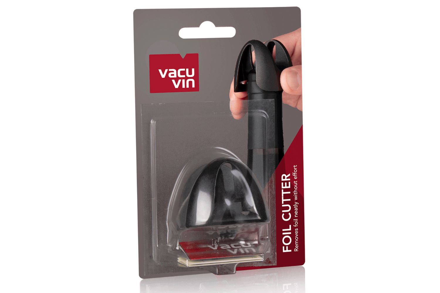 Vacu Vin coupe capsule à vin 4 molettes