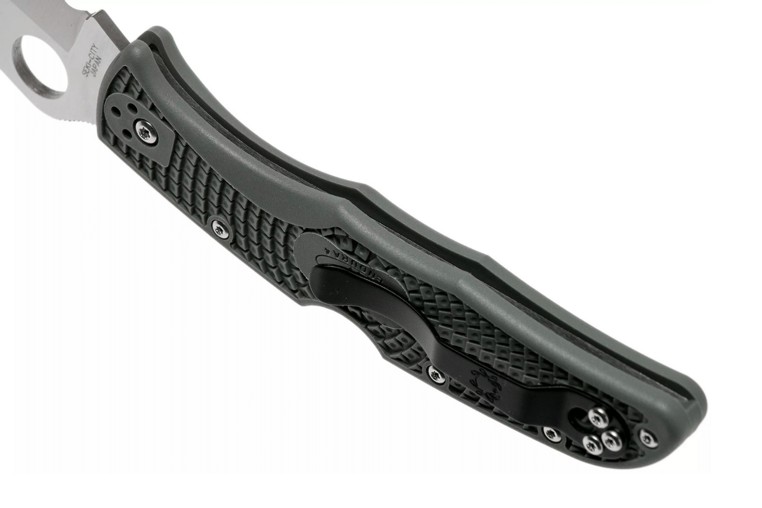 Spyderco Endura 4 C10PSFG couteau de poche semi-denté