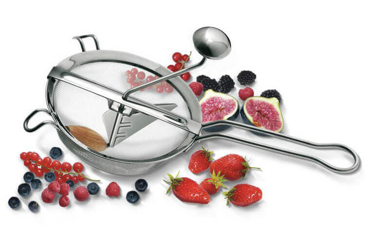 La Bonne Graine Passoire à coulis et tamis inox 18cm