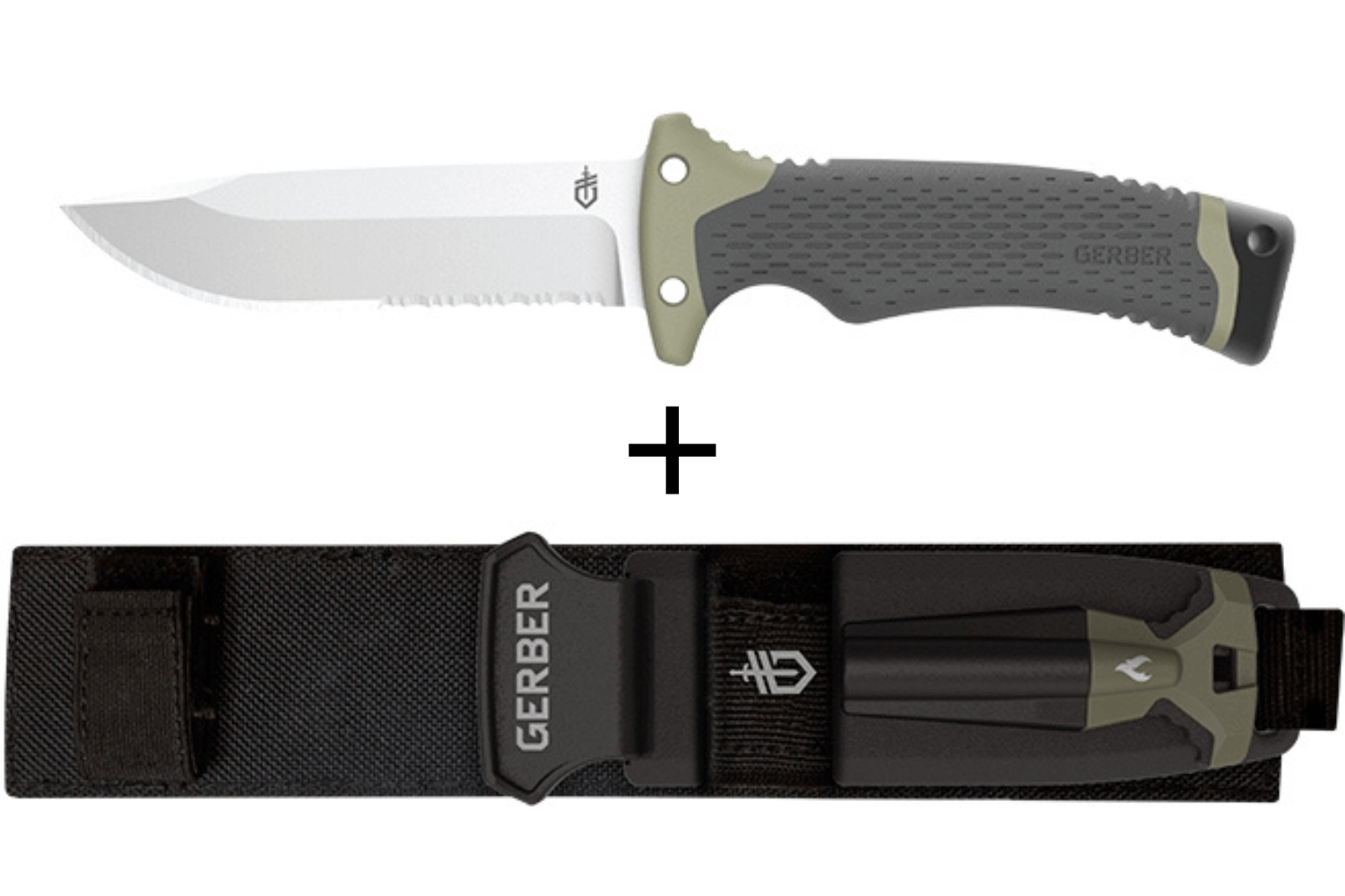 Gerber New Ultimate GE001830 - Couteau de survie