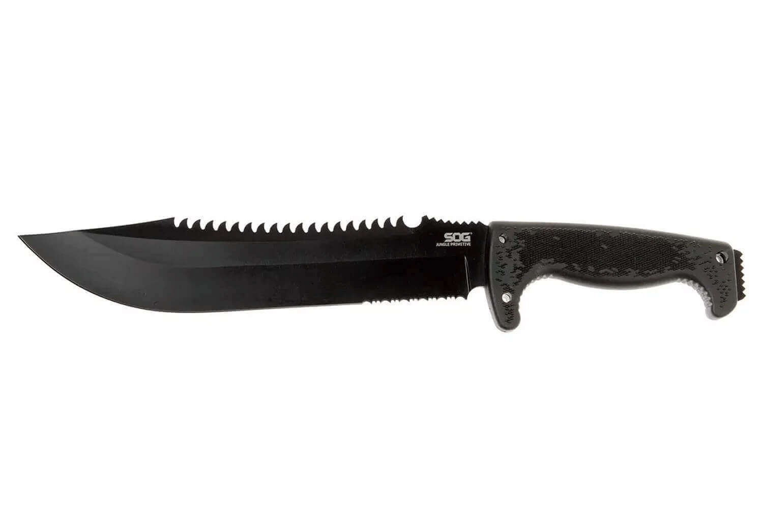 SOG Jungle Primitive SGF03TN - Machette lame crantée