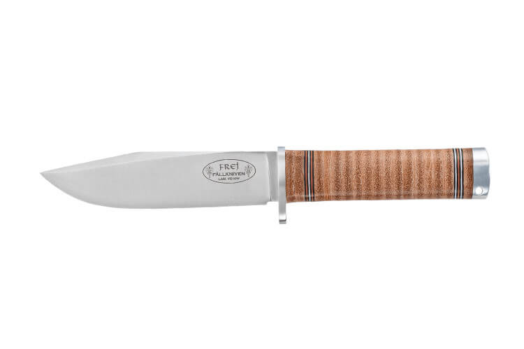 Fallkniven Frej NL4 couteau de chasse manche en cuir