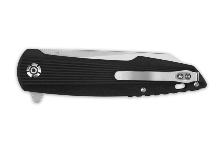 QSP Phoenix 108C - Couteau de poche manche G10 12,4cm